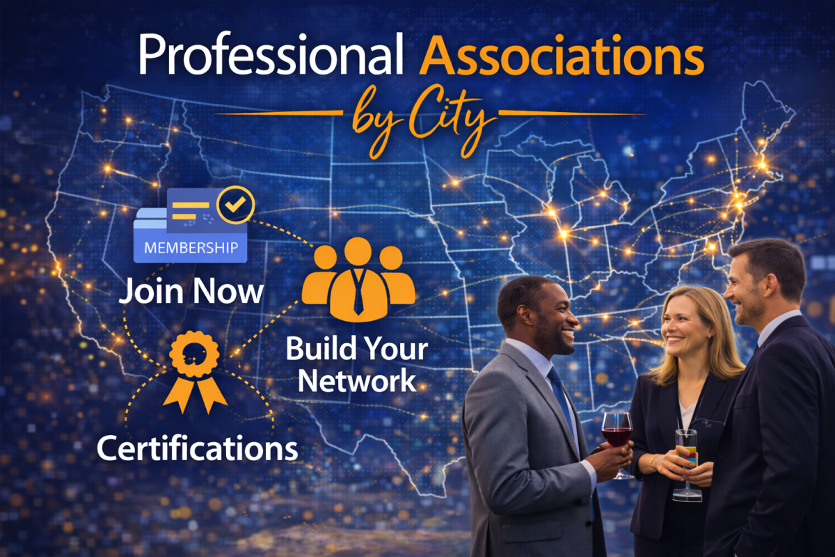 List of Local Professional Associations and Organizations (by City)