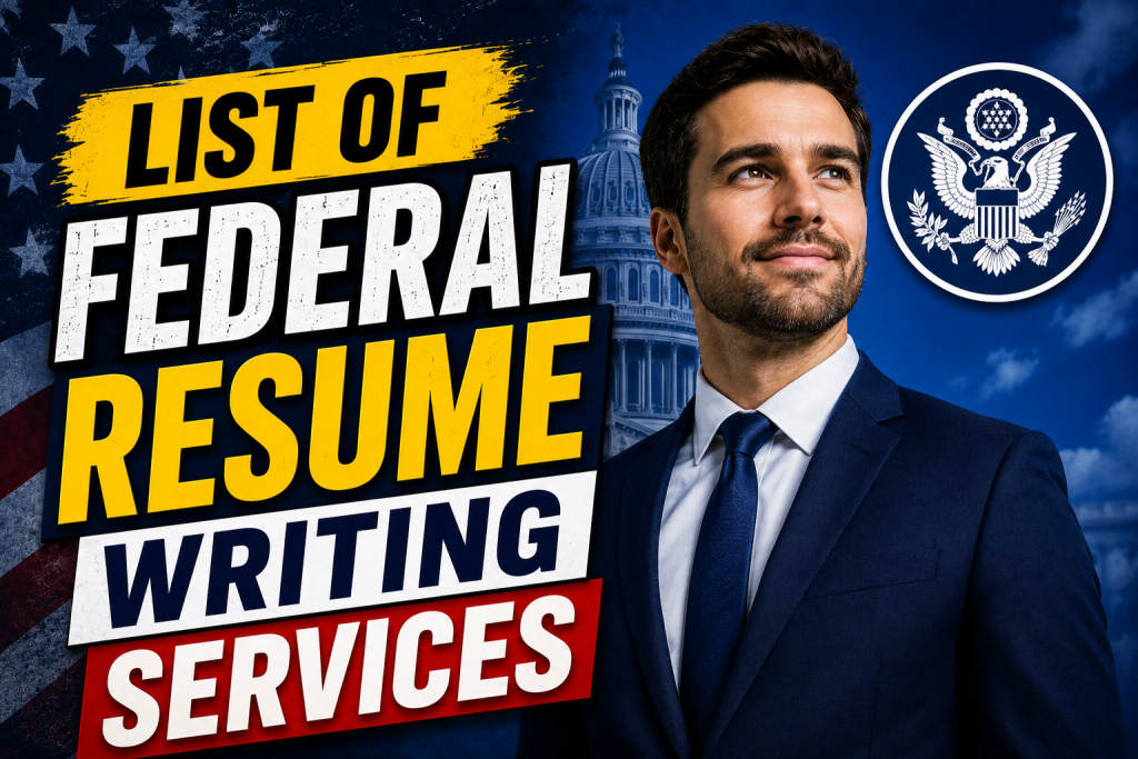 List of Best Federal Resume Writing Services - JobStars USA